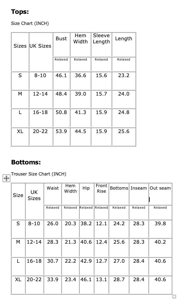 Mastering Size Charts: The Ultimate Guide – eAura